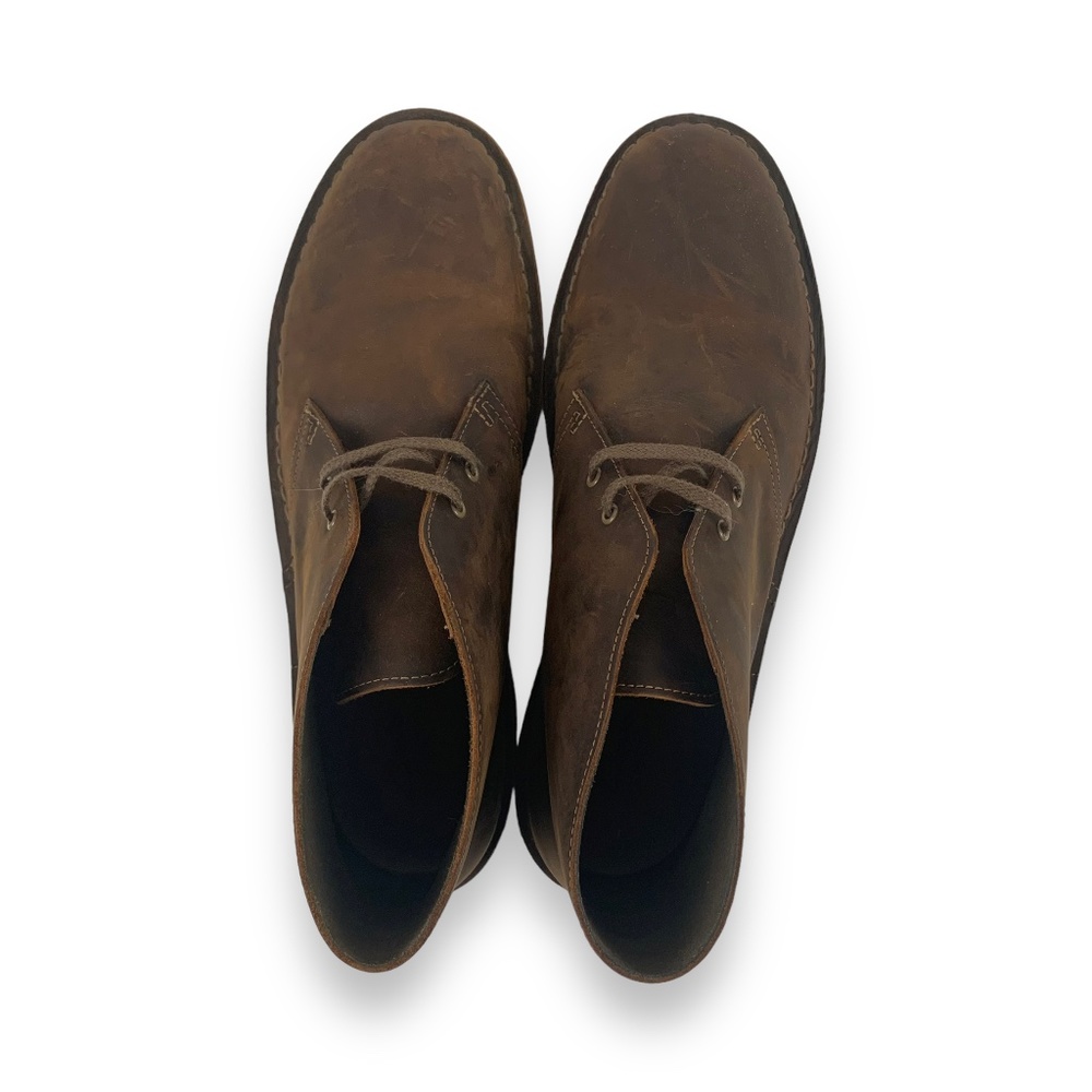 Clarks Collection Dark Brown Leather Bushacre 3 Chukk… - Gem Clarks Collection Dark Brown Leather Bushacre 3 Chukk… - Gem